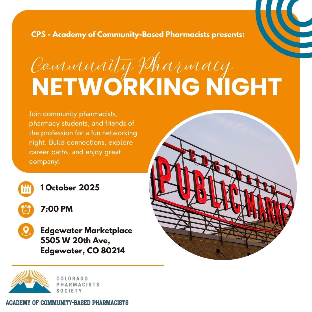 CPS – Academy of Community-Based Pharmacists presents: Community ...